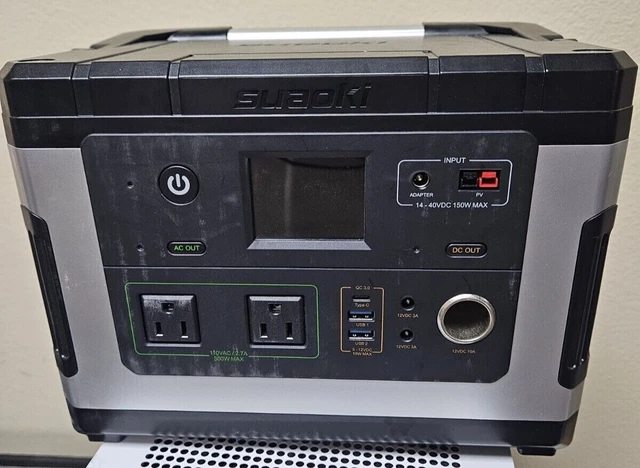 SUAOKI SOLAR GENERATORS, G500 Portable Power Station 500Wh Camping ...