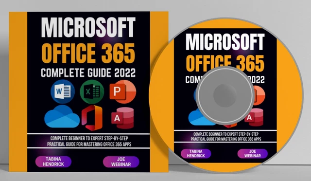 GUIDE COMPLET DU débutant 2022 Microsoft Office 365 par Hendrick Webinaire - DVD SEULEMENT EUR 3 ...