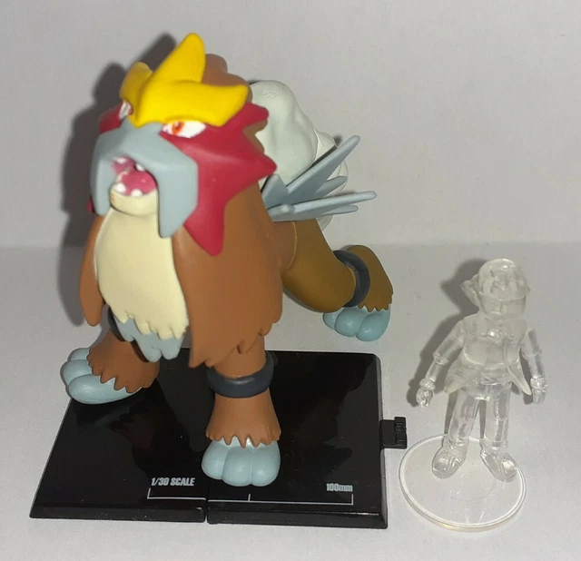 FIGURINE POKÉMON GASHAPON Entei + Sacha B-12 no Suicune Pikachu Mew ...