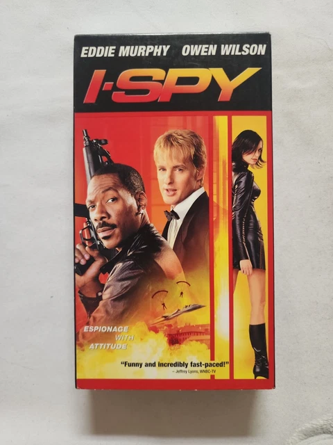 I-SPY EDDIE MURPHY Owen Wilson VHS Tape, COMPLETE/TESTED SEE PHOTOS ...