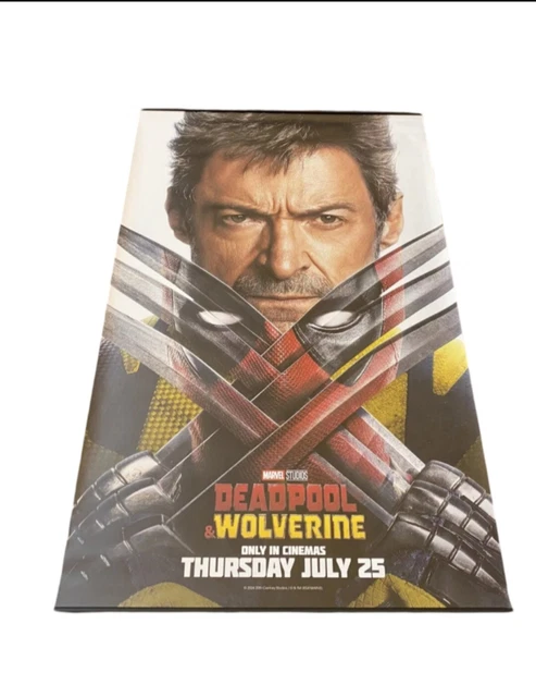 CINEMA BANNER: DEADPOOL AND WOLVERINE 2024 Ryan Reynolds - 8ft £240.00 ...