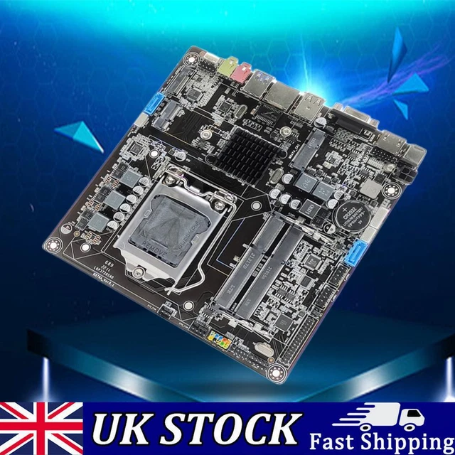 H81 MINI ITX Motherboard DDR3 1600 MHz 16GB LGA1150 SATA M PCI Express ...