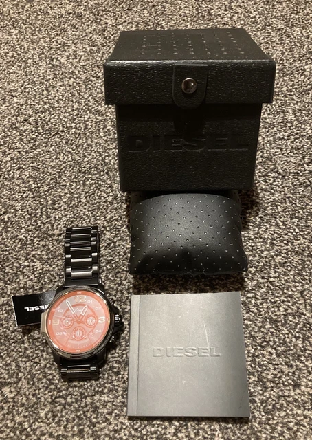 *OFFERTA* OROLOGIO CRONOGRAFO Da Uomo Diesel Colpo di Frusta DZ4434 ...