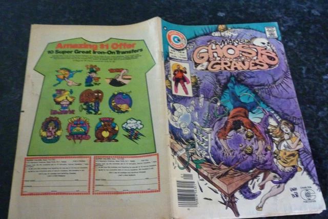 THE MANY GHOSTS of DR GRAVES Comic Vol 8 - No 57 - Date 06/1976 ...