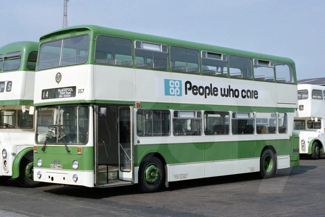 BUS PHOTO - Blackpool Transport 357 A357HHG Leyland Atlantean East ...