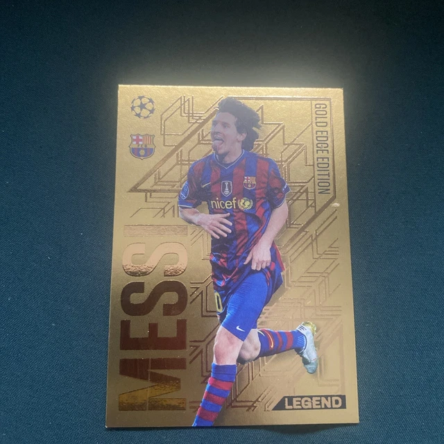 GOLD EDGE EDITION Lionel Messi Match Attax 2024/2025 Barcelona 24/25 ...