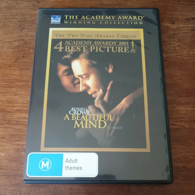 A BEAUTIFUL MIND Academy Award Collection DVD R4 Like New! FREE POST $6 ...