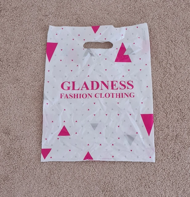 VINTAGE PLASTIC BAG shopping bag Gladness Fashion Clothing $5.00 ...