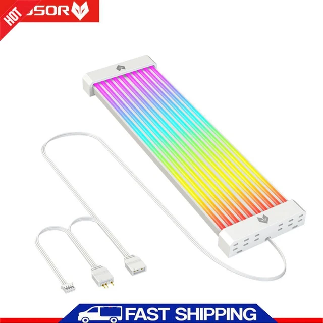 COOLMOON AOSOR AL200 DIY 5V ARGB 56 LED Flexible Light Bar for 8P ... COOLMOON AOSOR AL200 DIY 5V ARGB 56 LED Flexible Light Bar for 8P ...