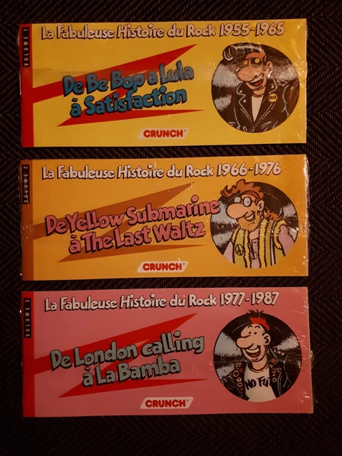 LA FABULEUSE HISTOIRE Du Rock CRUNCH par Margerin (lucien) ☆ NEUF Sous ...