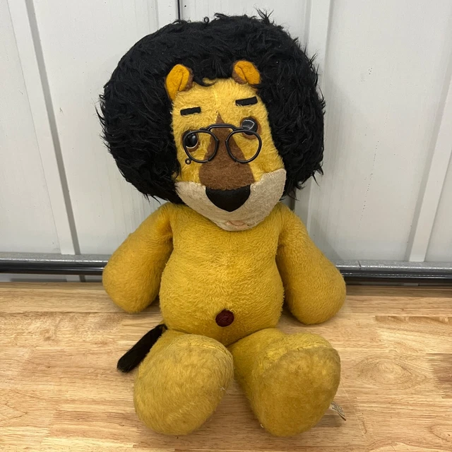 ANIMAL FAIR INC Harris Bank Vtg 1971 Hubert The Lion 25" Stuffed Plush ...