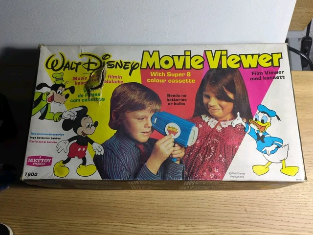 VINTAGE BOXED 1970'S Walt Disney Movie Viewer With Two Films Working ...