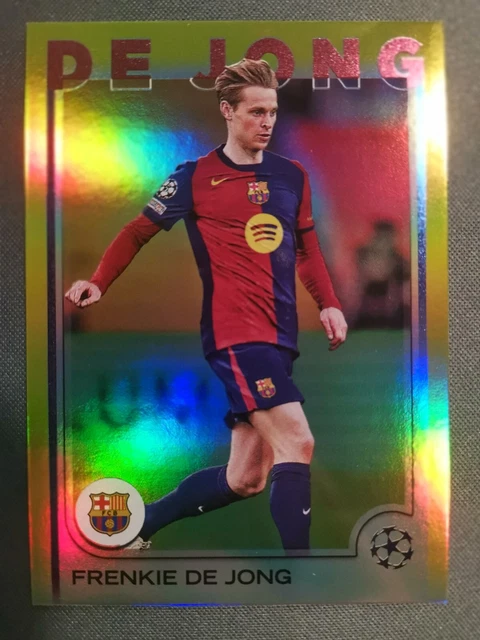 TOPPS UCC FLAGSHIP Edition 2024-25 Frenkie De Jong /175 EUR 1,00 ...
