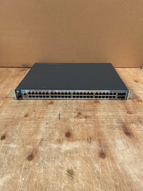 HP 2920-48G-POE+ 48 Port Gigabit Ethernet Switch J9729A with J9733A ...