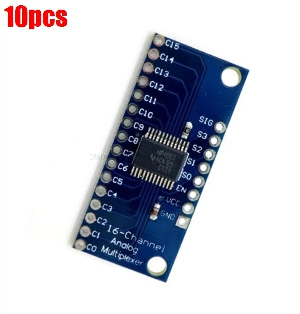10PCS CD74HC4067 16-CHANNEL Analog Digital Multiplexer Breakout Board Module ab EUR 10,13 ...