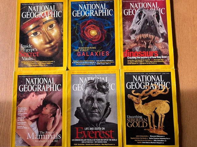 NATIONAL GEOGRAPHIC MAGAZINE Bundle £1.16 - PicClick UK