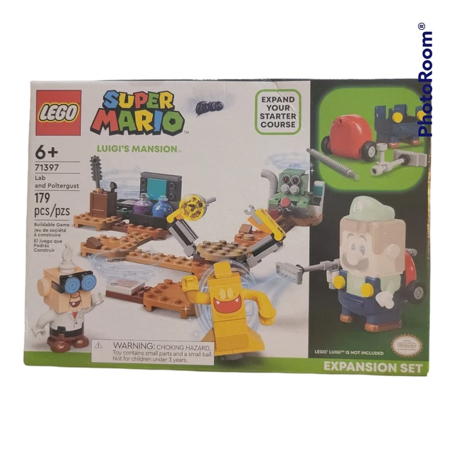 LEGO 71397 - Super Mario Luigis Mansion Lab & Poltergust Expansion Set ...