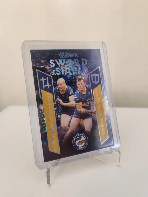 2024 NRL TRADERS NRL Sword & Shield Team Priority – Parramatta Eels #22 ...