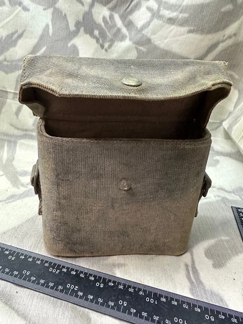 ORIGINAL WW2 BRITISH Army 37 Pattern Webbing Binocular Case £25.00 ...