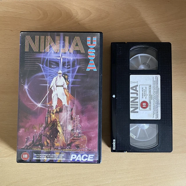 NINJA USA VHS, Action, Big Box Ex Rental VHS Video, Pace £22.99 ...