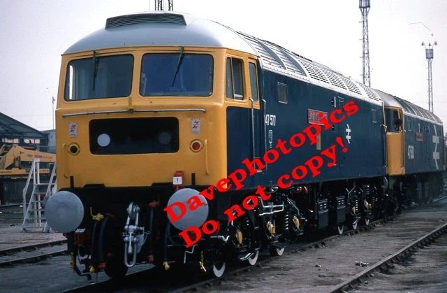 ORIGINAL 35MM Slide Diesel /Steam Train / Engine Railway 47577- 47583 ...