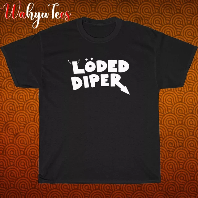 NEW SHIRT LODED Diper Logo Black/Navy/Grey/White T-Shirt Size S-5XL £5. ...