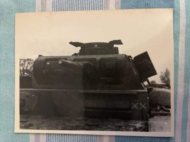 PANZER TANK WEHRMACHT Division Foto Bild WW2 2.WK Deutsches Reich EUR 1 ...