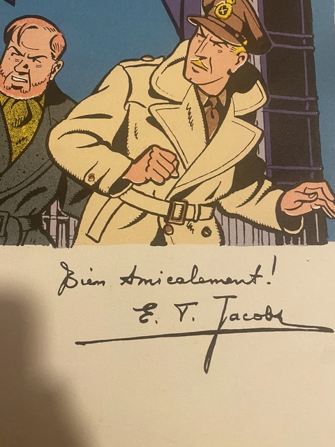 EDGAR P JACOBS Blake et Mortimer, offset "La Marque Jaune EUR 60,00 ...