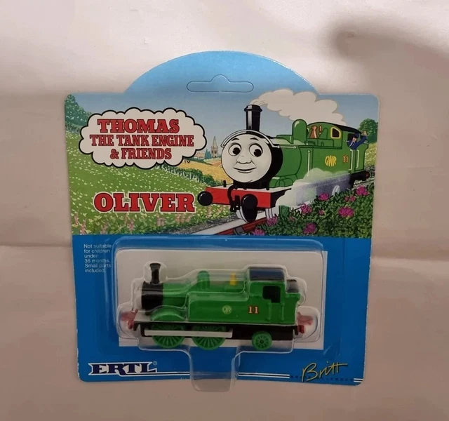 THOMAS THE TANK Engine & Friends ERTL OLIVER TRAIN DIECAST NEW & SEALED ...