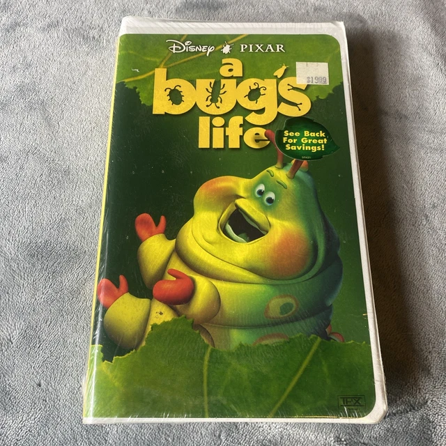 A BUG'S LIFE (VHS, 1998) Walt Disney Home Video Pixar Heimlich Sealed ...