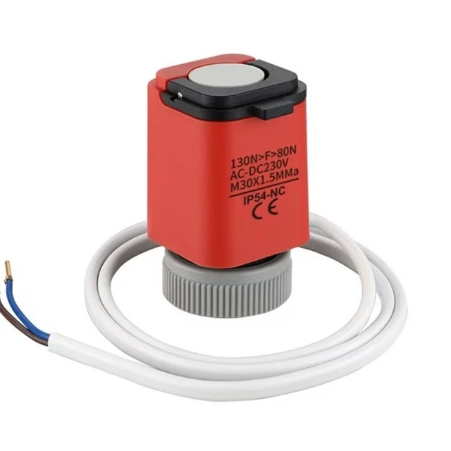MANUAL AUTOMATIC ACTUATOR 230V AC 24V DC for Water Floor Heating ...