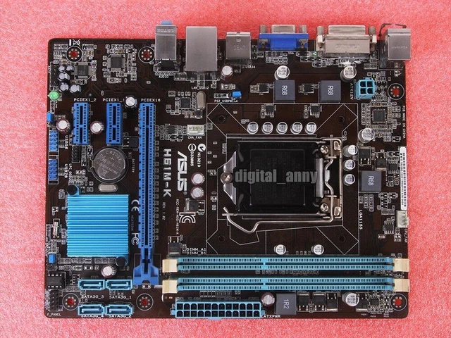 USED ASUS H61M-K Motherboard with Intel LGA 1155 DDR3 Socket £312.42 ...