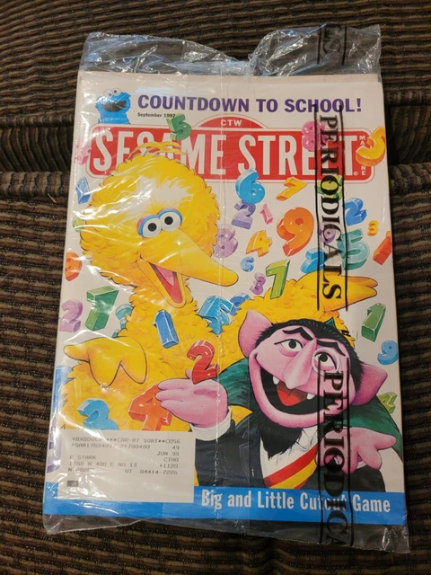 SESAME STREET KIDS And Parents September 1997 Magazines (2) Sealed ...