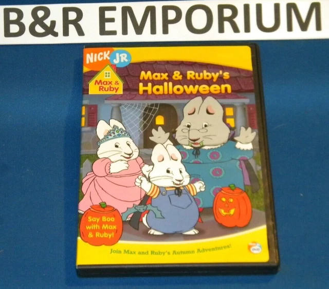 NICK JR./NICKELODEON 2-DVD Set - Max & Ruby's Halloween + Happy ...