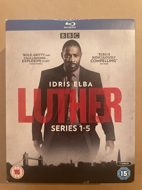 LUTHER COMPLETE SERIES 1-5 (Blu Ray) (Region B) $40.00 - PicClick CA