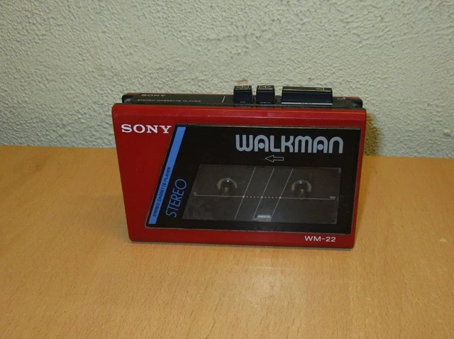 VINTAGE/RETRO SONY WALKMAN Wm-22 Stereo Cassette Player - Red £100.00 ...