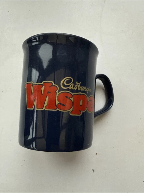 VINTAGE CADBURY’S WISPA Promotional Chocolate Bar Coloroll Blue Coffee ...