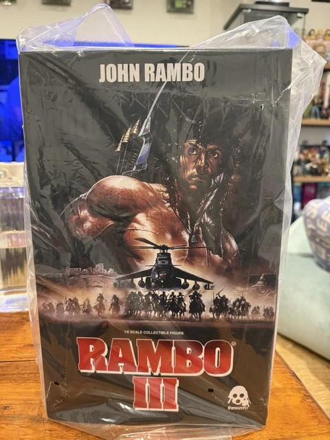 THREEZERO RAMBO: FIRST Blood III John Rambo 3 Sylvester Stallone 1/6 ...