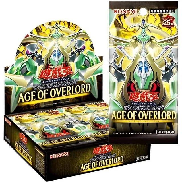 KONAMI YU-GI-OH! OCG Duel Monsters Age Of Overlord Booster Pack Box TCG GIAPPONE EUR 88,46 ...
