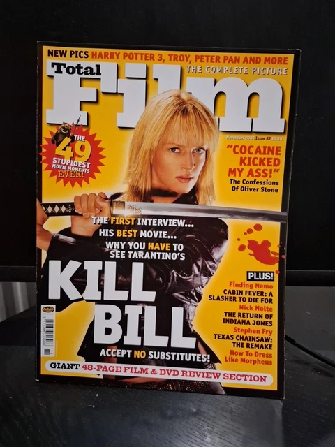 TOTAL FILM MAGAZINE 82 November 2003 Kill Bill £4.99 - PicClick UK