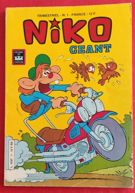 NIKO GÉANT N° 1 Mars 1986 Edition du Chateau - BD Bande Dessinée ...