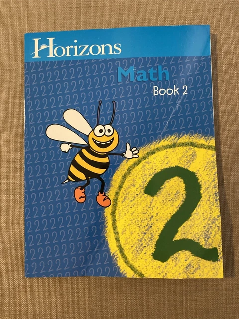 #18 HORIZONS 2ND Grade Math Student Book 2, Clean Pages $19.99 - PicClick