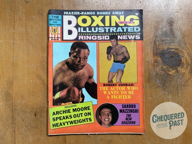 VINTAGE SEPT 1968 'Boxing Illustrated' Magazine Archie Moore Robet ...