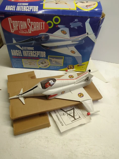 CAPTAIN SCARLET & the Mysterons Electronic Angel Interceptor Vivid ...