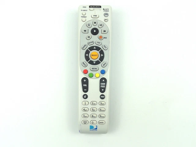 DIRECTV UNIVERSAL REMOTE Control Standard HD DVR Satellite Receiver ...