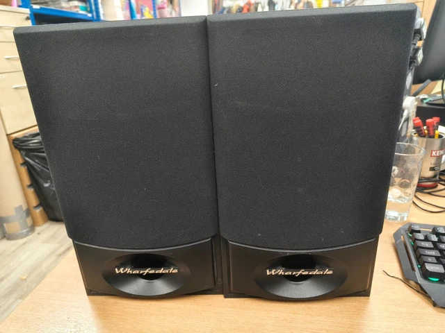 WHARFEDALE VALDUS 200 Bookshelf Speakers In Black - Untested. £10.00 ...