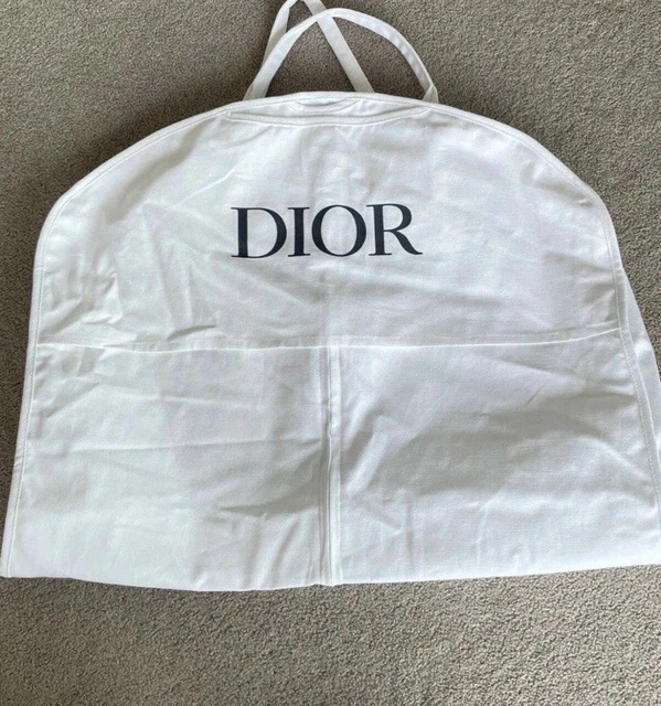 CHRISTIAN DIOR DUST proof Suit cover Protective Hanging Garment 39X23 ...