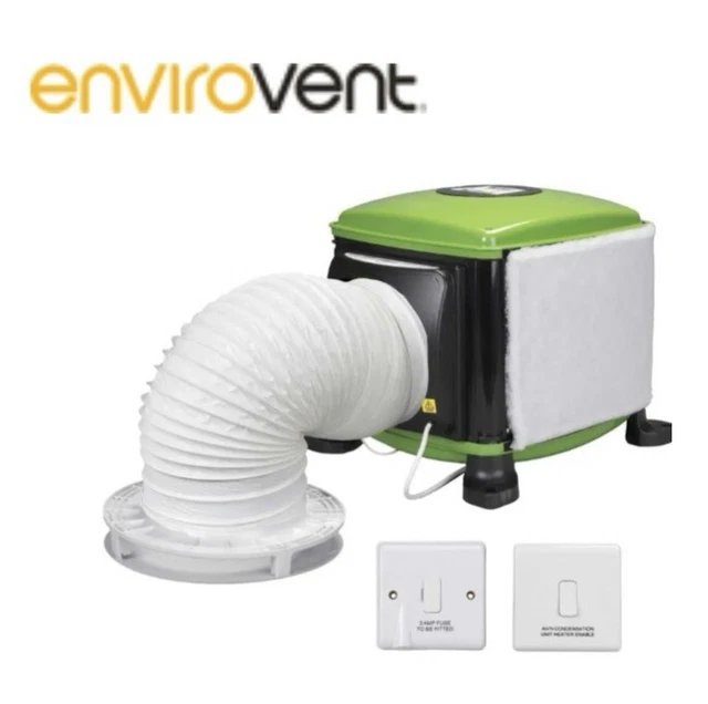 ENVIROVENT LOFT MOUNTED Positive Input Ventilation Unit with Heater EVL ...