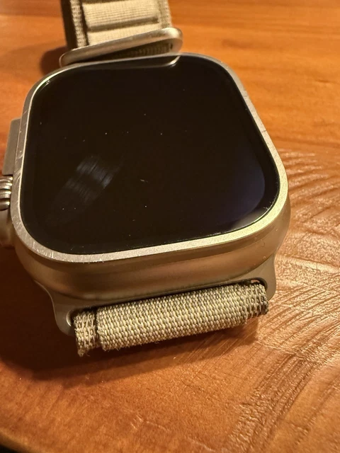 APPLE WATCH ULTRA 2 49Mm Natural Titanium Gps+Cellular Alpine Loop ...