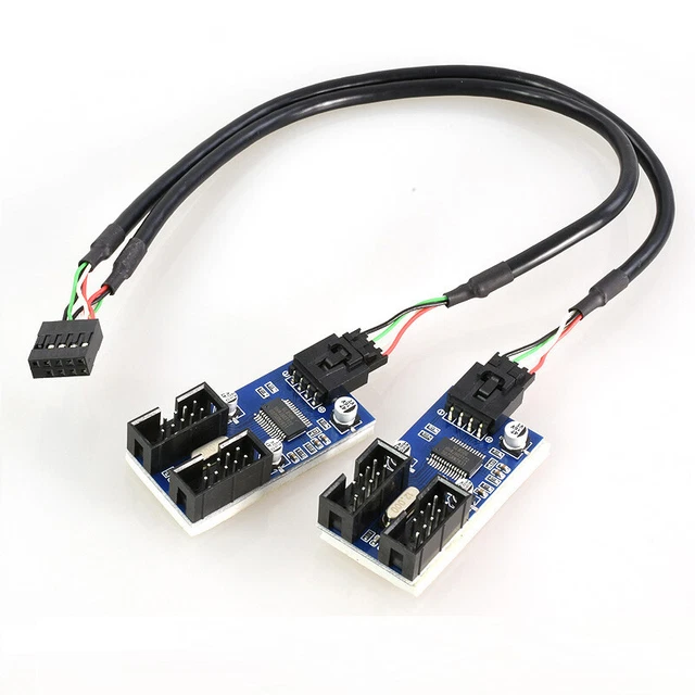 USB HEADER MALE 1 to 4 Female Extension for Asus TUF Z490 $19.99 - PicClick